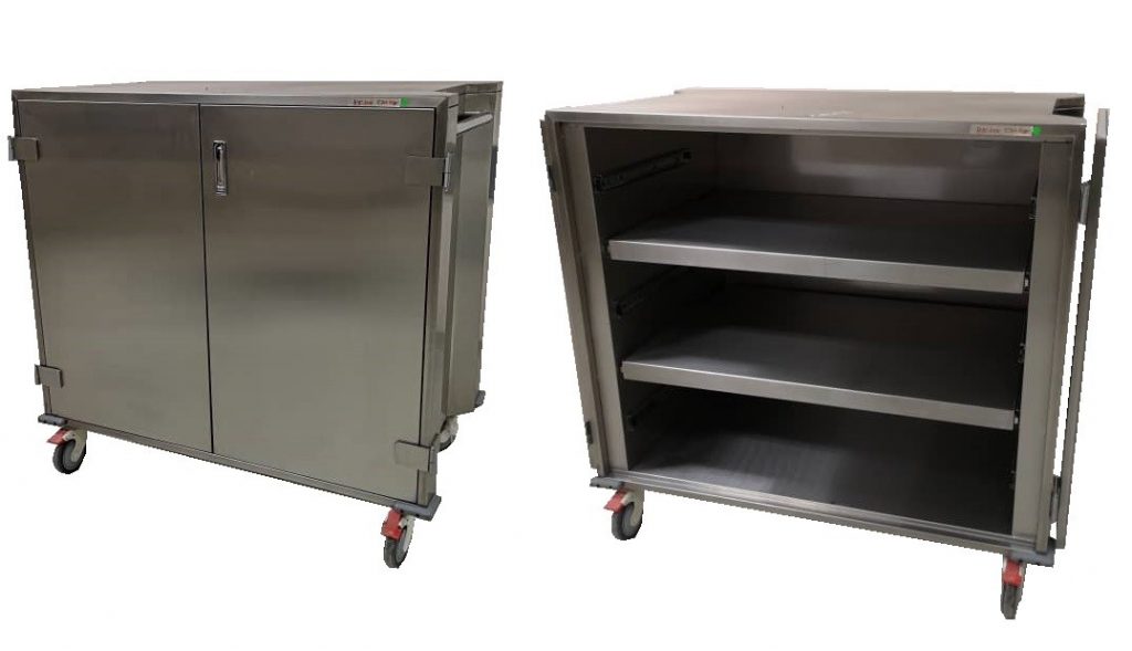 CSSD DISTRIBUTION TROLLEY 270° – MasterSteel